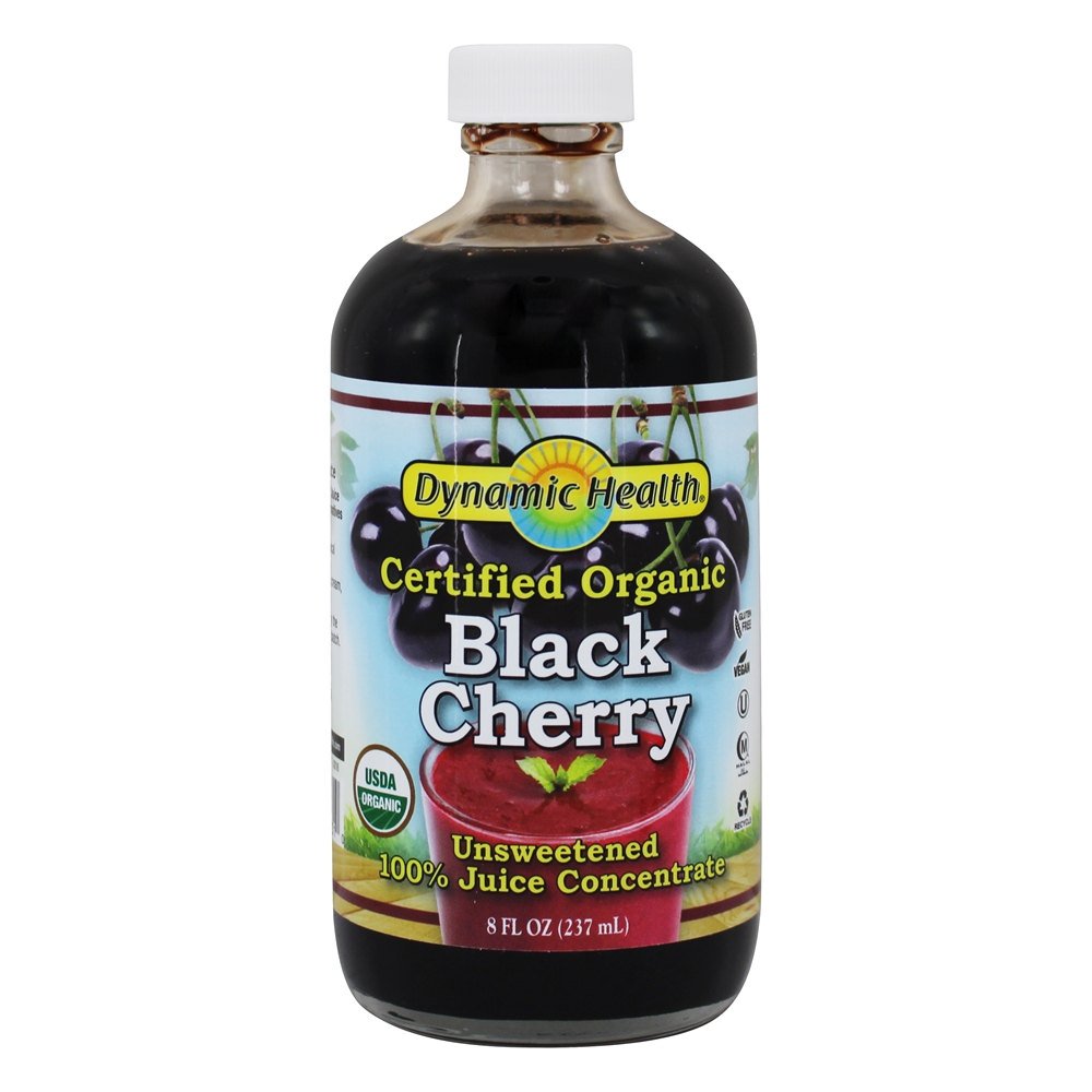 Dynamic Health - Juice Concentrate 100% Pure Black Cherry - 8 fl. oz ...