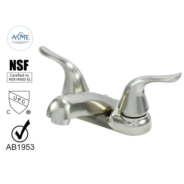 10073114 - Non Metallic Faucet Double Handle Washerless Cartridge Less ...