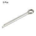 Uxcell Split Cotter Pin, 4mm x 45mm Stainless Steel Clip Fastener ...