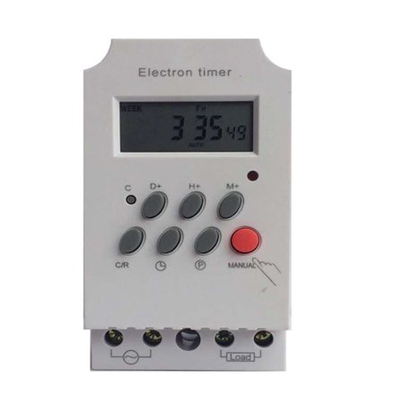 relayinert LCD Digital Programmable Electronic Timer Switch KG316T-II ...