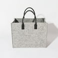 ELE Light & Decor Reusable Felt Tote Bag Container Set of 5 - Walmart.com