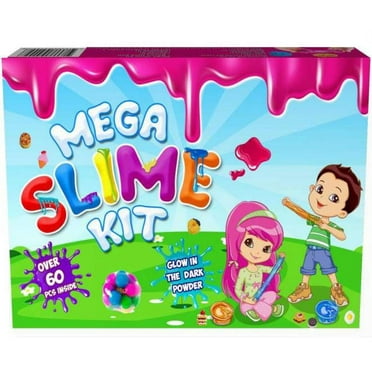 SlimyGloop Laboratory Slime Kit: Make 5 Fun Creations With Glitter ...