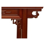 Oriental Furniture Rosewood Qing Hall Table, Honey color - Walmart.com