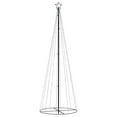 vidaXL Christmas Cone Tree Blue 108 LEDs 2x6 ft - Walmart.com