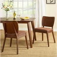 Bernard 5-Piece Dining Set, Dark Walnut - Walmart.com