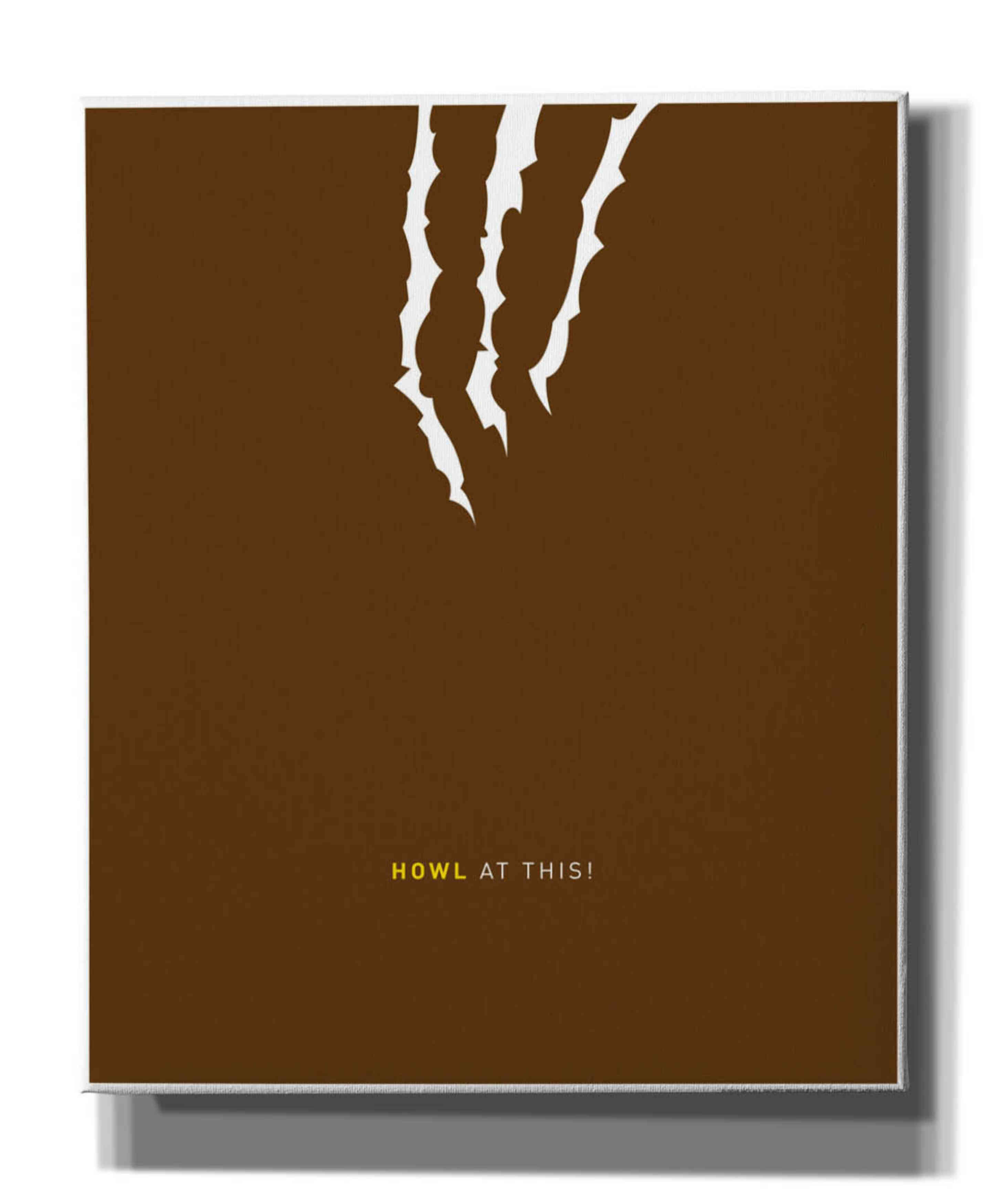 Epic Graffiti 'Howl At This' by JJ Brando, Canvas Wall Art, 20"x24 ...