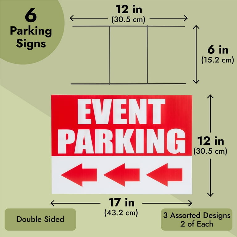 Parking Directional Signs