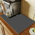 Absorbent Non-Slip Coffee Machine Mat, Thick Stylish Bar Mat for ...