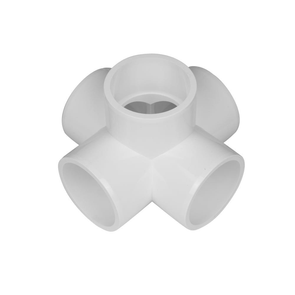5 way X -2" - Furniture Grade PVC Fitting - Walmart.com - Walmart.com