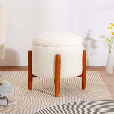 Mainstays Boucle Cloud Storage Ottoman, Sage - Walmart.com