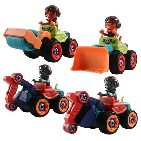 Toys Disassembly Engineering Vehicle Children Screw Screw Disassembly ...