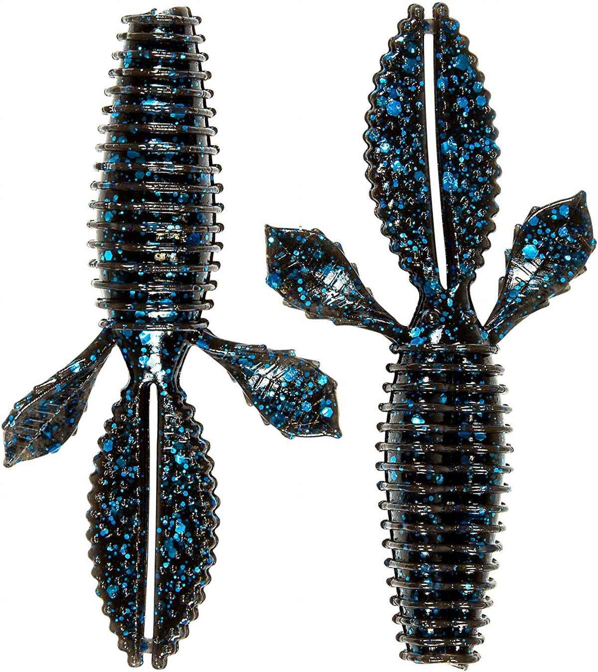 Z Man TRD BugZ 2.75'' Black/Blue 6pk - Walmart.com