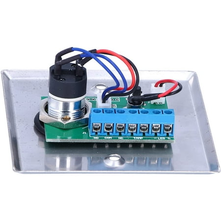 Exit Switch, 2 Round-hole Keys Convenient Use Key Operated Switch Red ...