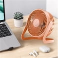 Tkrady Desktop Portable Small USB Fan Desktop 6 Inch Plug-in Mini Mute ...