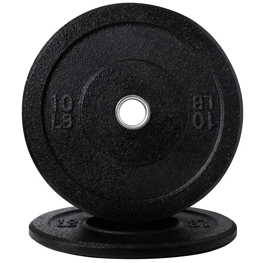 Zion Fitness Magma 2 Inch 10 Lb Crumb Bumper Plates Set Olympic Weight ...