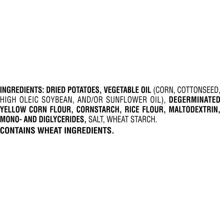 Pringles Original Ingredients