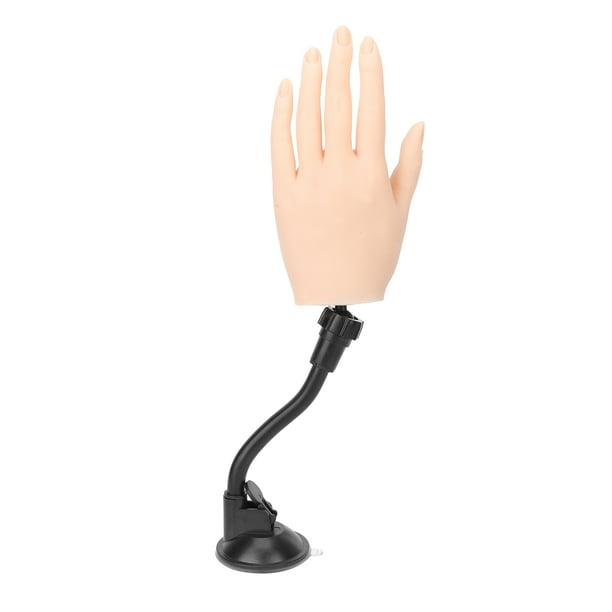 Bendable Silicone Fake Hand,Silicone Nail Art Training Silicone Fake ...