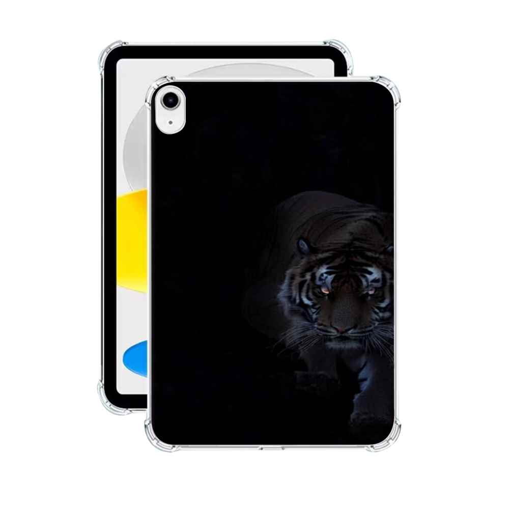 Compatible with iPad Pro 9.7 inch Phone Case, Tiger-Black-05 Case ...