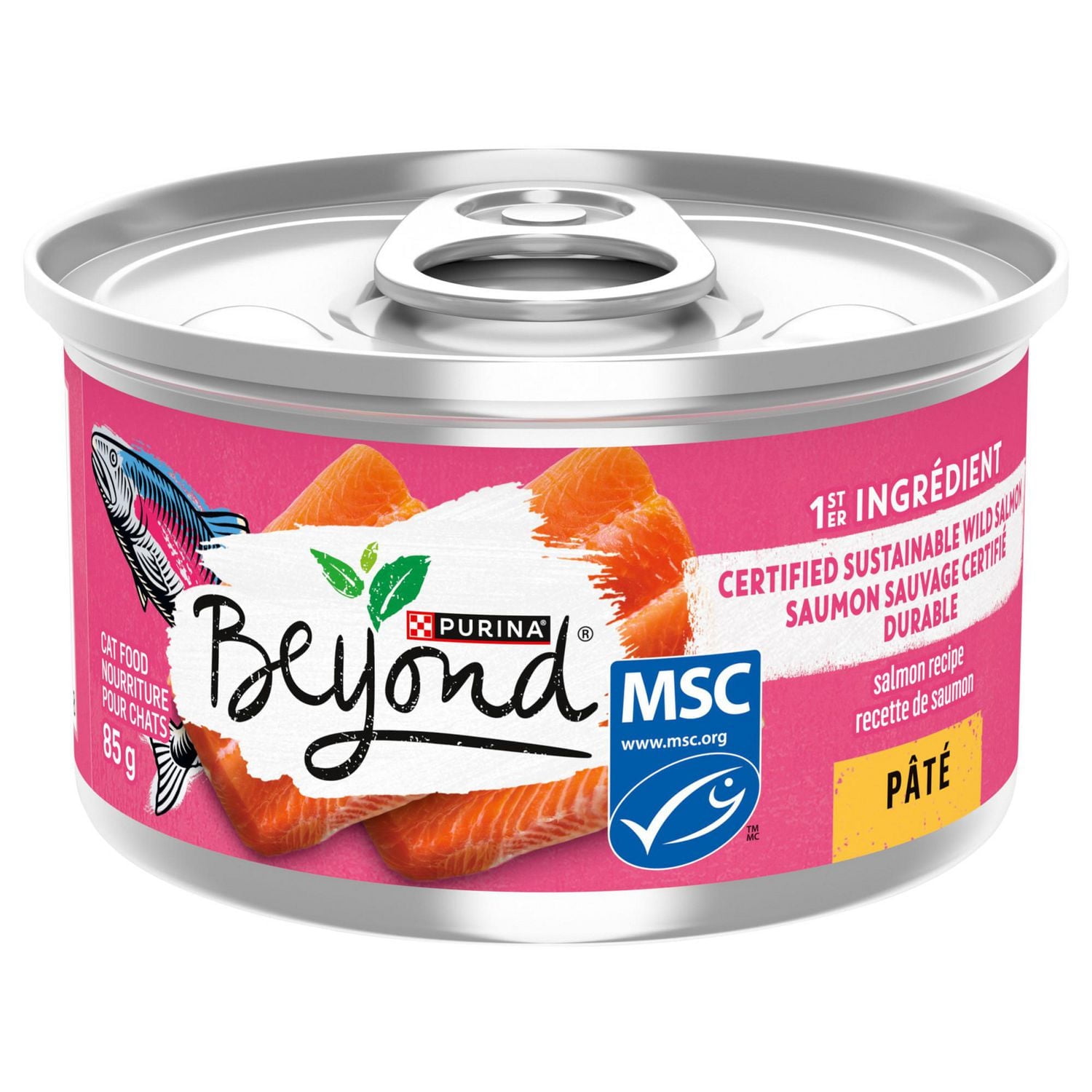 Click here for Beyond Grain Free Wild Salmon  Wet Cat Food 85g Si... prices