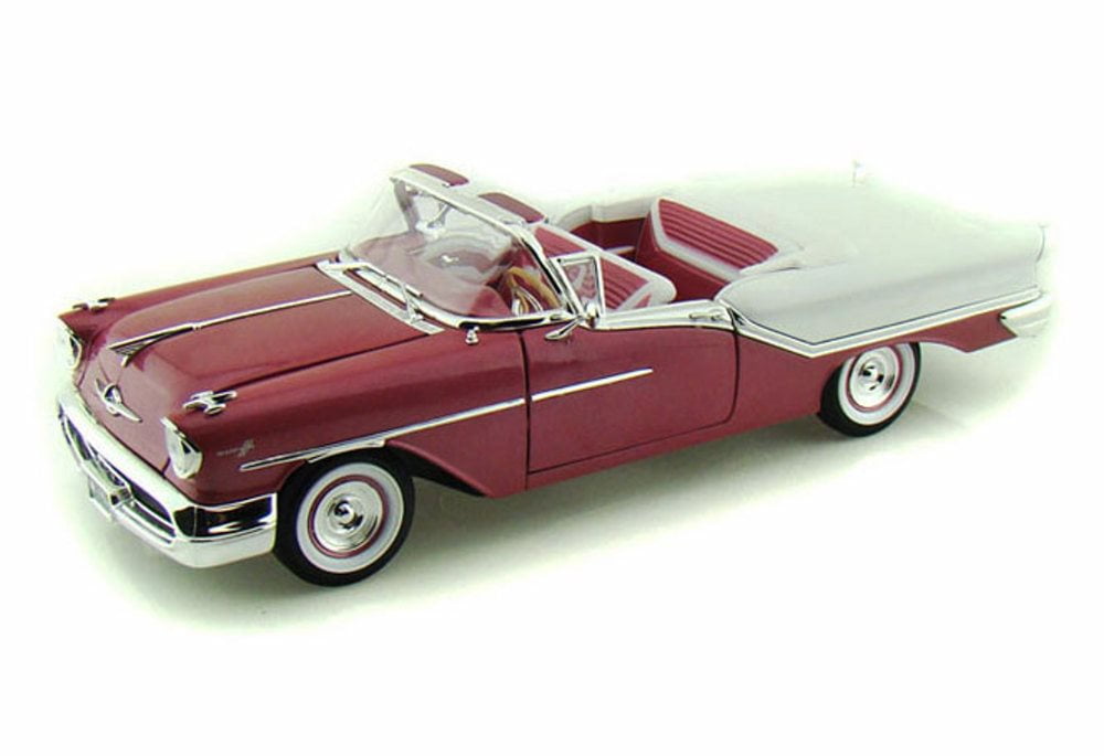 1957 Oldsmobile Super 88 Convertible, Purple - Yatming 92758 - 1/18 ...