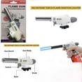 Butane Torch with Piezo Ignition Technology - Professional Adjustable ...