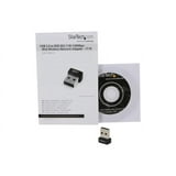 StarTech.com USB 150Mbps Mini Wireless N Network Adapter, 802.11n/g ...