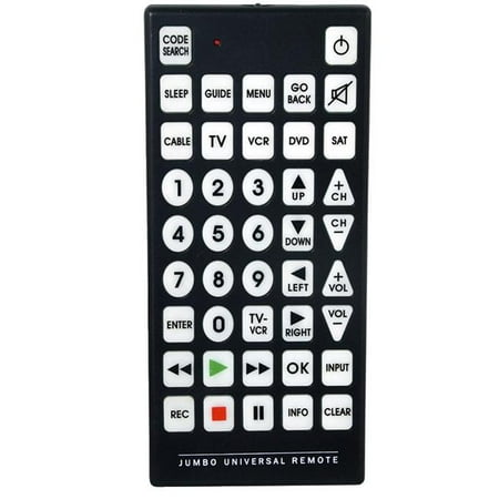 QFX 1585847 QFX 8-1 Jumbo Universal Remote | Walmart Canada