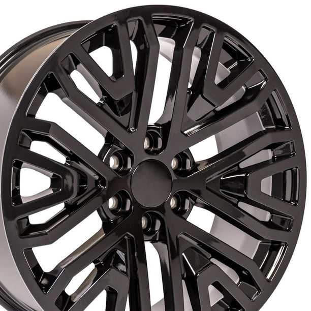 22" Gloss Black Rim fit Chevy Silverado RST Wheel 22x9 84040799 ...