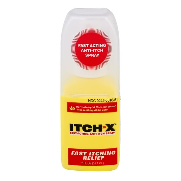 Itch-x Fast-acting Anti-itch Spray, 2 Fl Oz - Walmart.com - Walmart.com