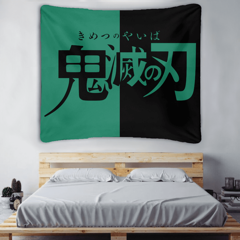 Demon Slayer Tapestry Popular Unique Art Print Background Hanging Cloth ...