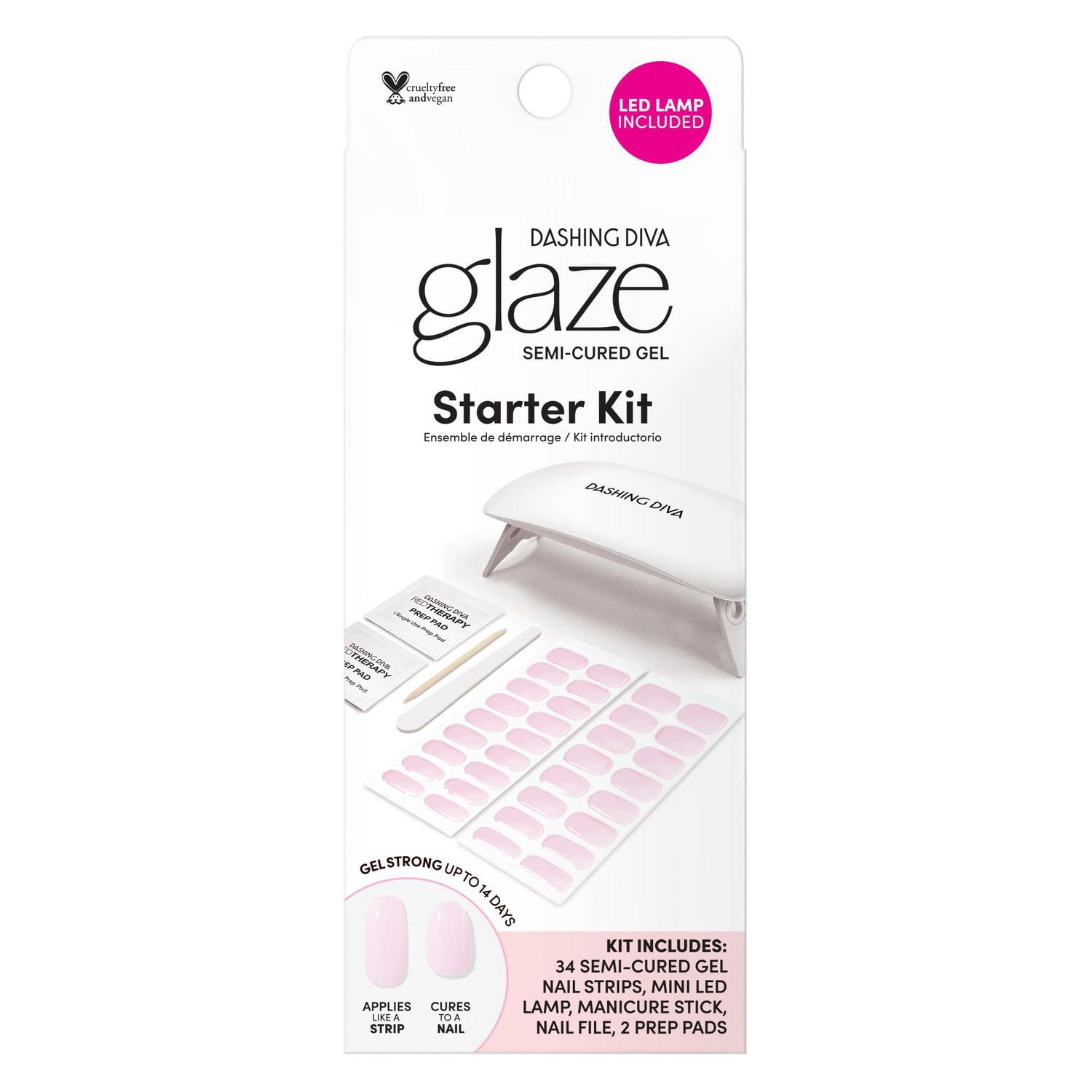 Click here for Dashing Diva Glaze Starter Kit Pale Blush prices