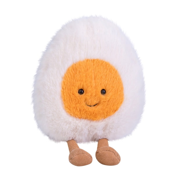 Jellycat Stuffed Toy Gifts Adorable Plush Egg Toy with Smiling Face ...