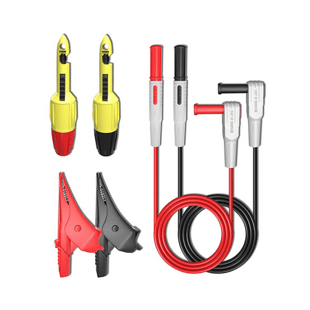 6PCS Multimeter Examination Leads Kit with Alligator Clips, Wire ...
