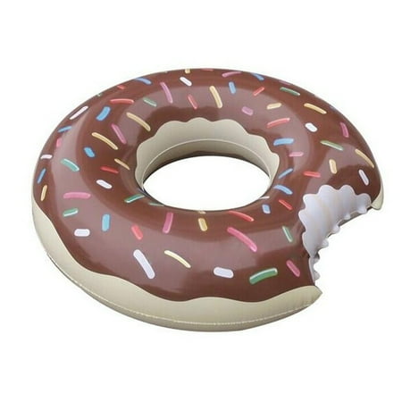 Fashion 90CM Donut Float Inflatable Swimming Float Tube Raft Adult Kids ...