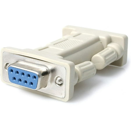 StarTech.com DB9 RS232 Serial Null Modem Adapter - F/F - Null modem adapter - DB-9 (F) to DB-9 ...