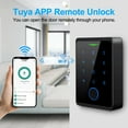 DUFDERIA WIFI Access Control Waterproof Fingerprint Standalone Keypad ...
