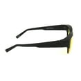Solar Shield Dioptics Unisex Rectangle Sport Sunglasses Black - Walmart.com