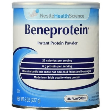 BENEPROTEIN High-Quality Protein Supplement Powder, Unflavored, 6g ...