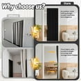 Blackout Sliding Door Curtains with Rods Included, Magnetic Door ...