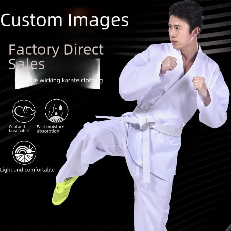 Click here for Unbranded Wholesale White Karate Uniform Set For A... prices