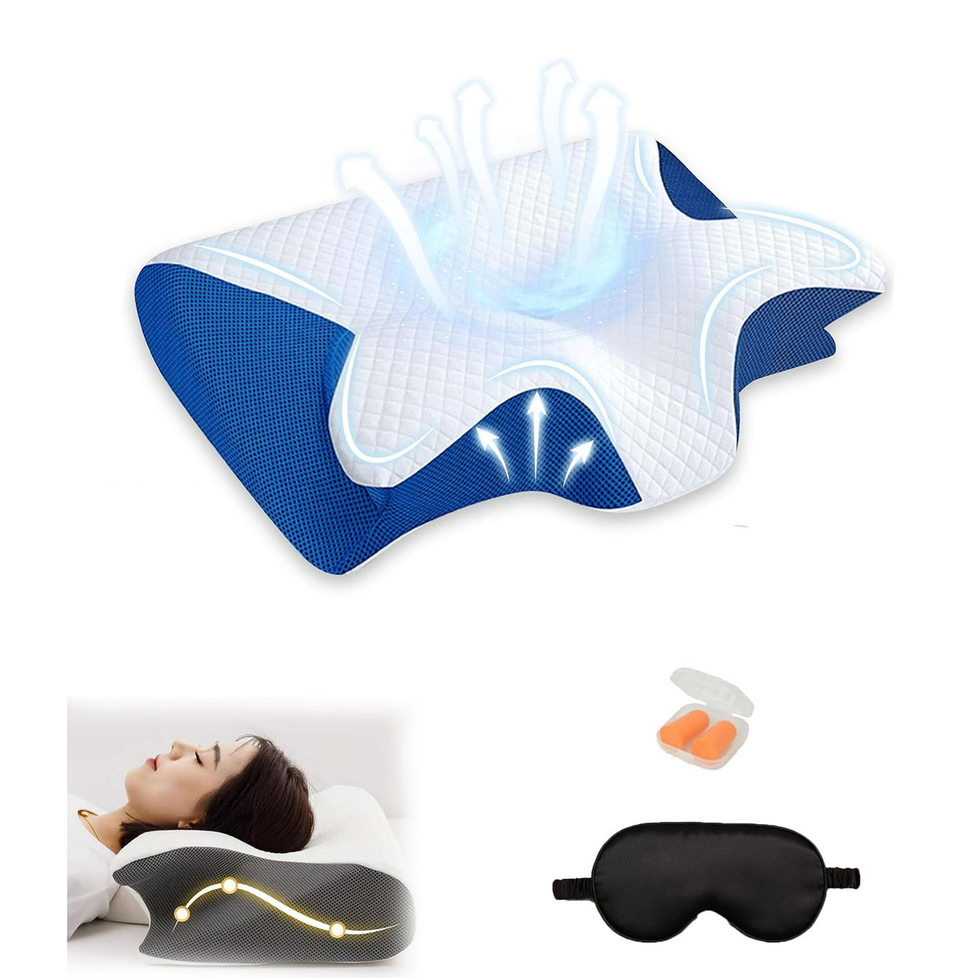Click here for Nobrand 2026 New Sleep Apnea Pillow  Ergonomic Con... prices