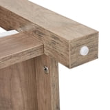JOMEED 31.5" Square Coffee Table Modern Living Room Accent Furniture ...