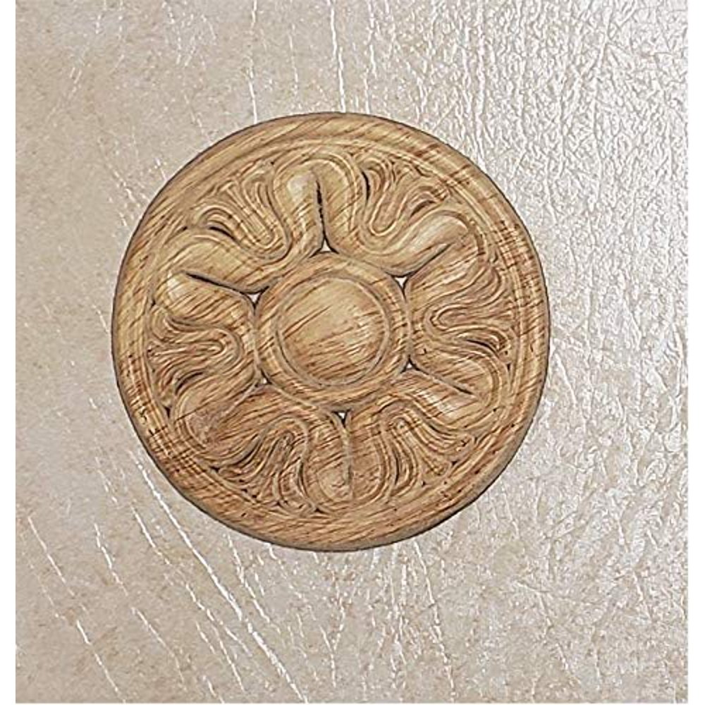 Embossed Wood Applique/ONLAY #1208 5 1/8 Dia - Walmart.com - Walmart.com