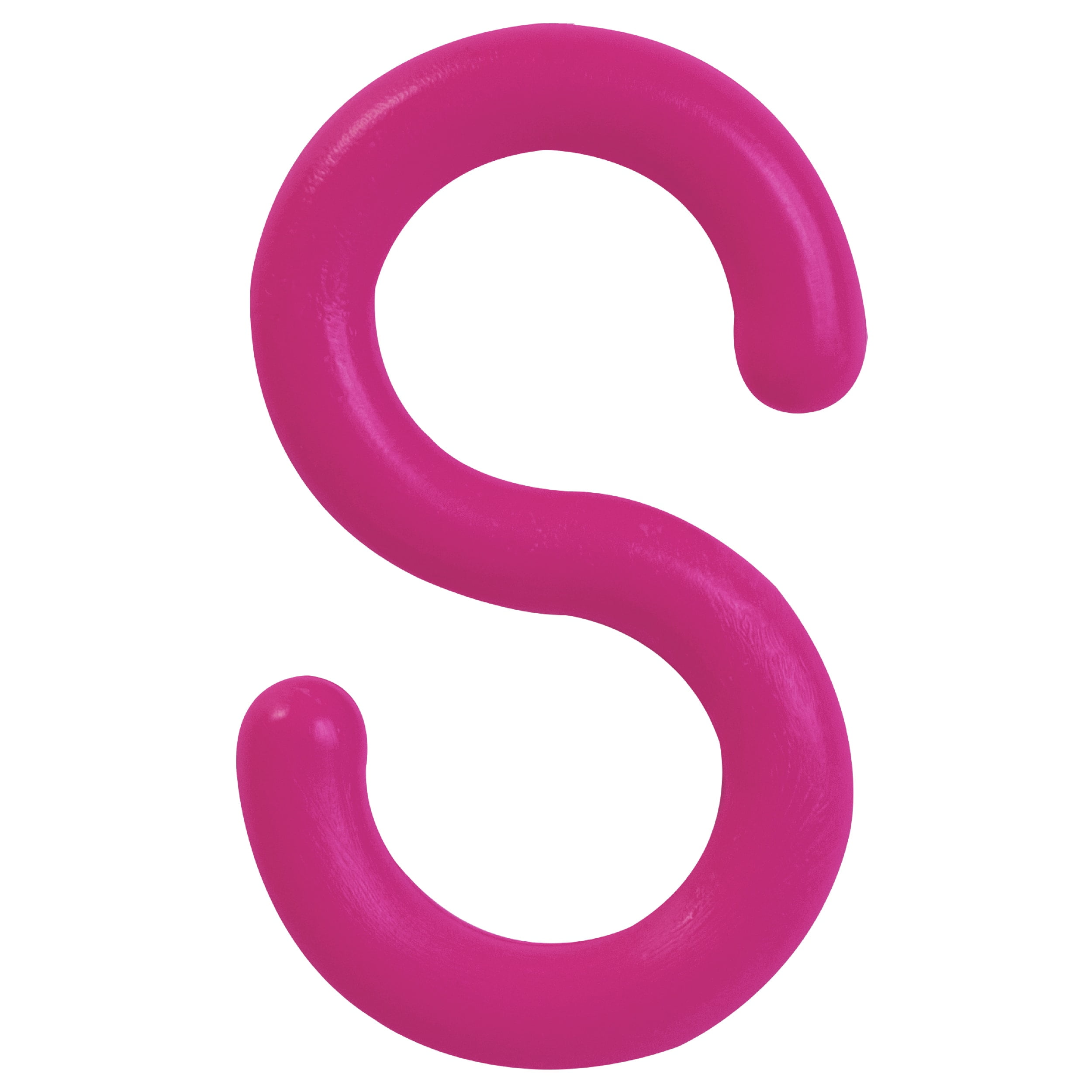 3 Inch Safety Pink S-Hooks (10 Pk) - Walmart.com