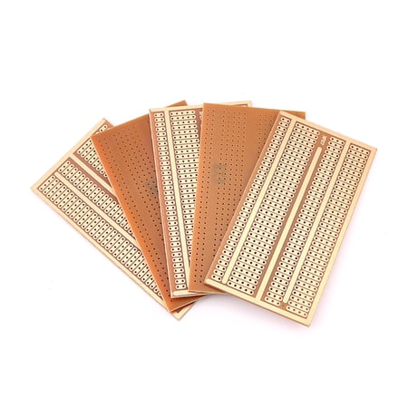 10Pcs 5X9.5Cm Single Side Copper Prototype Paper PCB Breadboard 2-3-4-5 ...