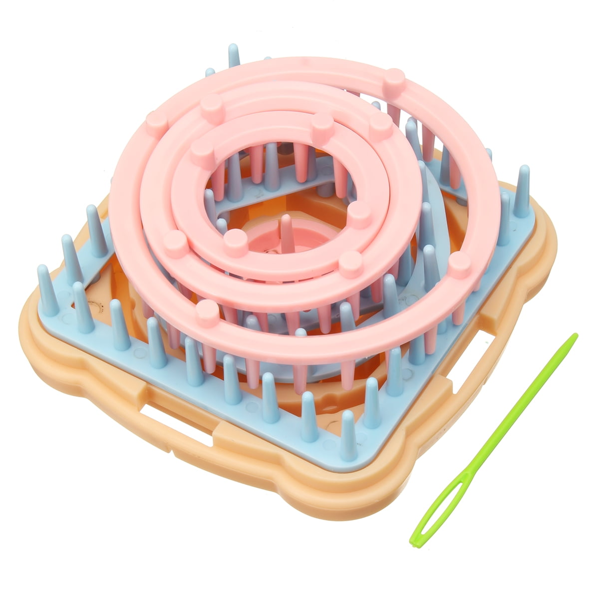 Knitting Looms Yarn Ring Needle Knitte Craft Tool For Sock Scarf Hat ...