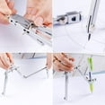 Mr. Pen- Professional Metal Compass with Wheel, Lock and Extension Bar ...
