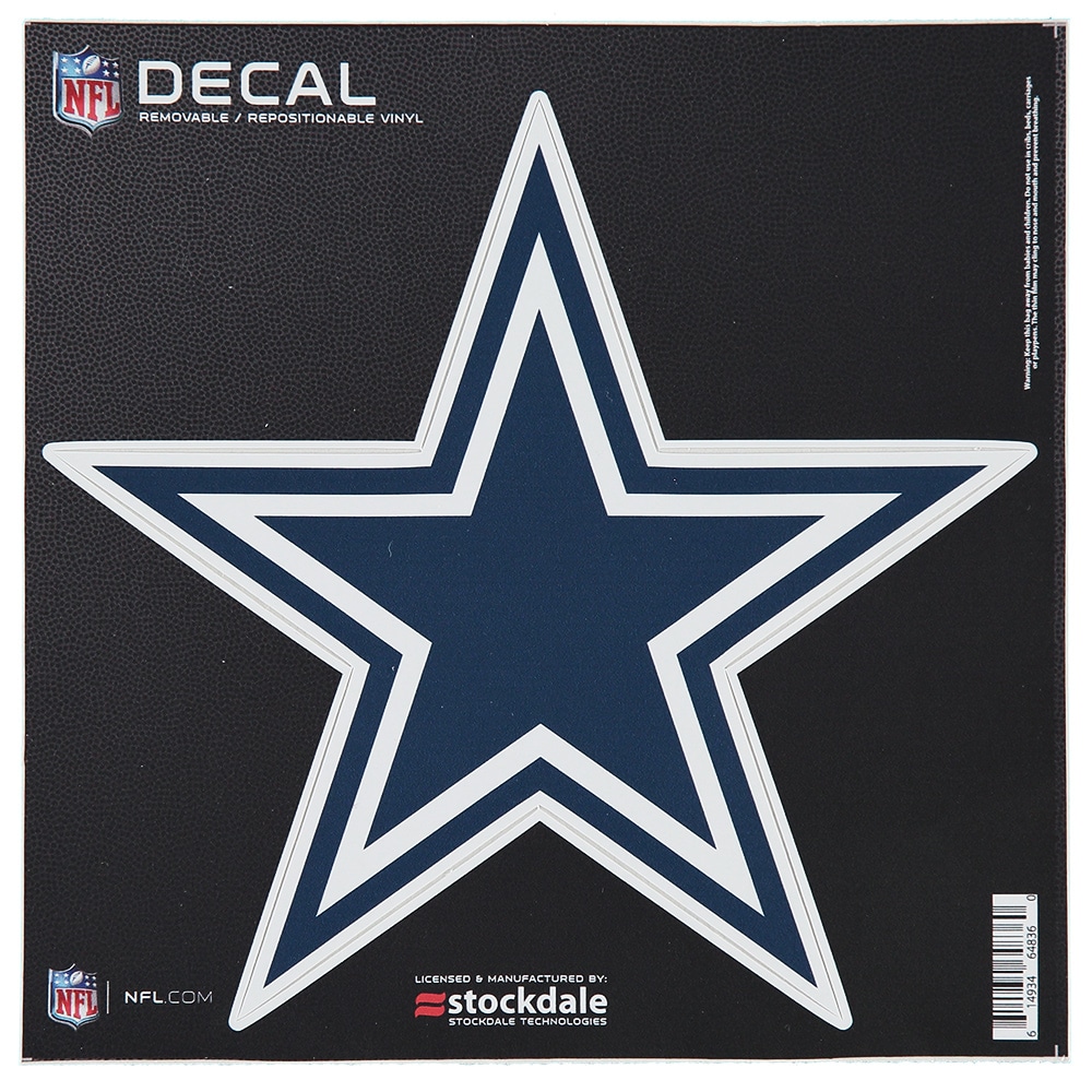 Buy NFL Dallas Cowboys Star 6 x 6 Multi-Use Decal Online in India ...
