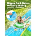 Joyfy 32.5ft Extra Long Water Slide, Heavy Duty Lawn Water Slides, Slip ...