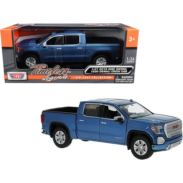 MOTORMAX 1:27 Scale GMC Sierra Diecast Car Play Vehicle - Walmart.com ...